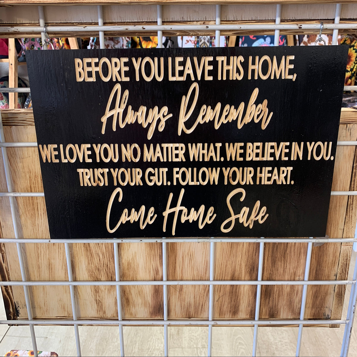 Always remember sign (carved) Flag – Backroad Wood Work & Boutique,LLC