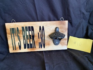 beer sign (its beer 30) – Backroad Wood Work & Boutique,LLC