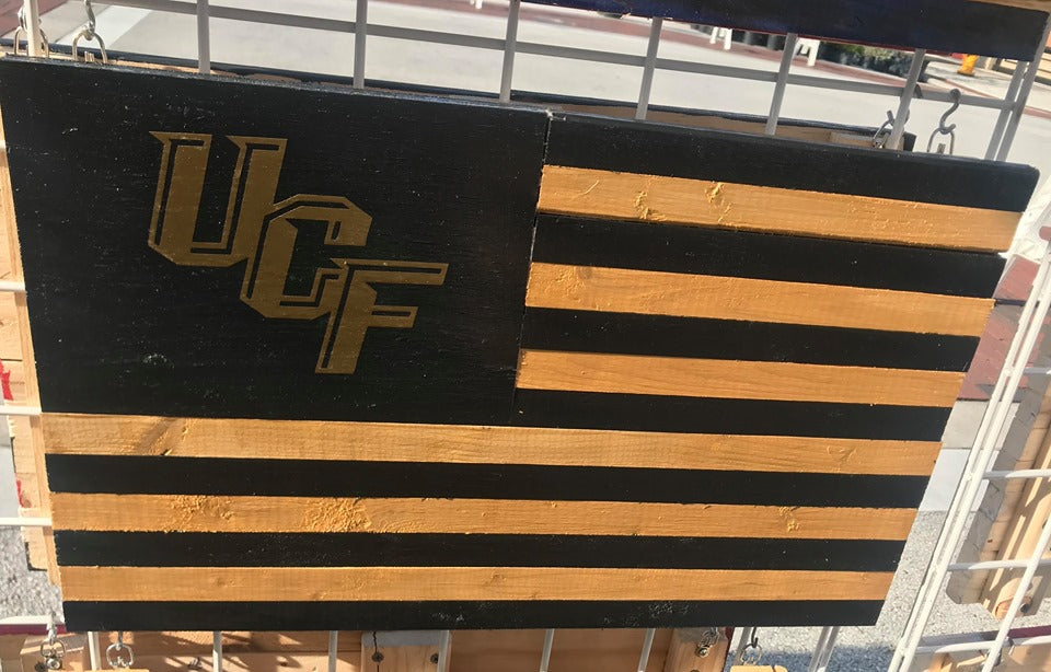 UCF Flag – Backroad Wood Work & Boutique,LLC